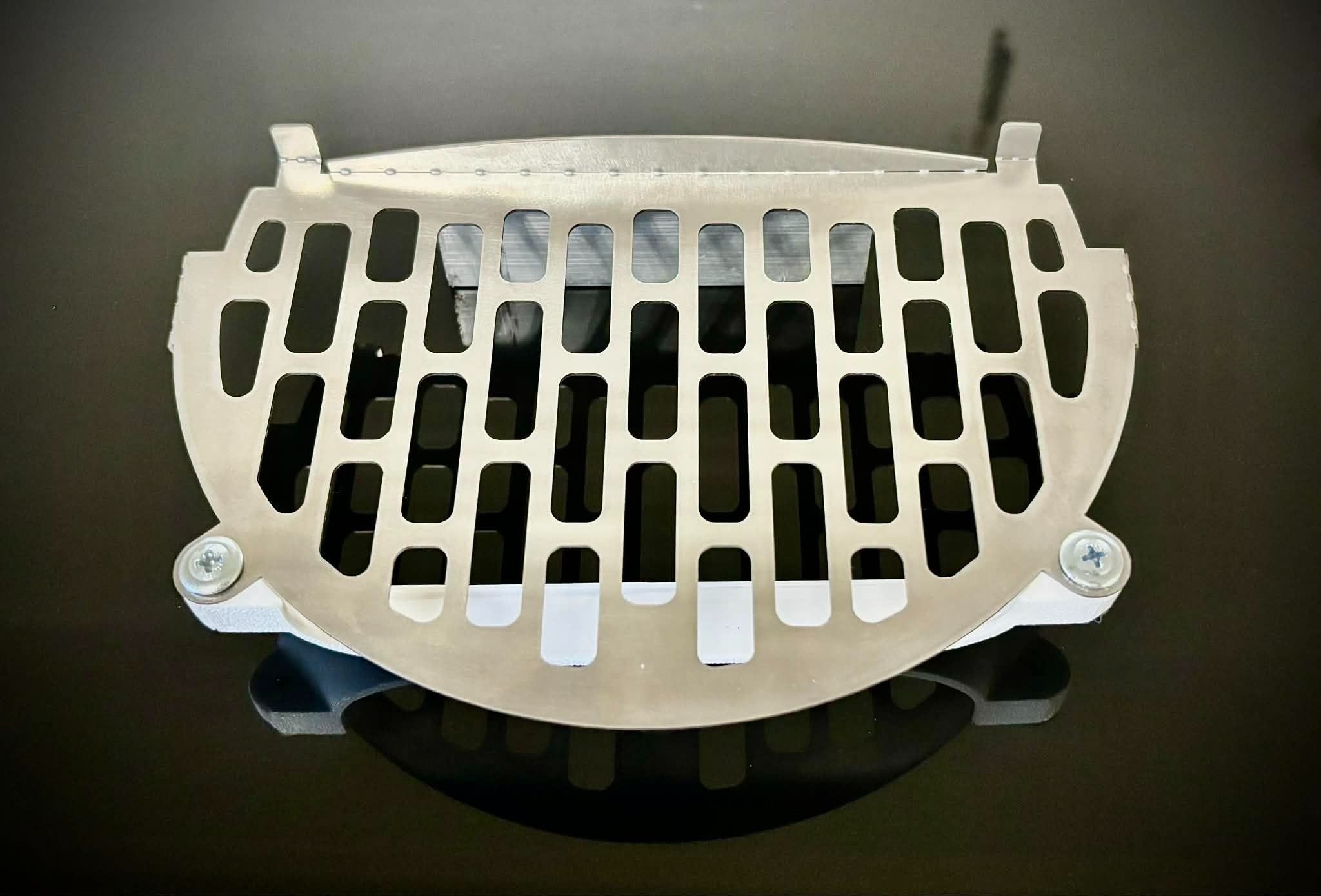 Stainless Steel Seed Guard for Birdfy Feeder 1 | Plastic Spider, LLC
